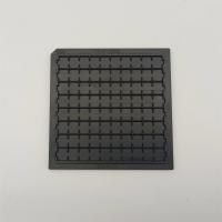 China Black PC Waffle Pack Chip Tray General And Ultrasonic Cleaning for sale