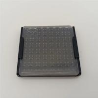 China Customized High Temperature PC Chip Tray 50.75mm for IC Chip Loading 49 Pockets for sale