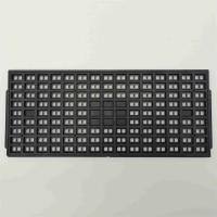 China HN21126 JEDEC Matrix Tray 322.6x135.9mm with 135 Pockets for BGA IC Components for sale