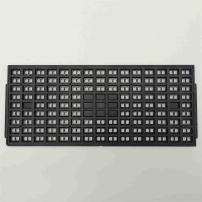 China HN21126 JEDEC Matrix Tray 322.6x135.9mm with 135 Pockets for BGA IC Components for sale