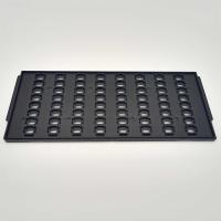 China JEDEC Standard IC Chip Tray 64 Cavities 322.6x135.9x9.5mm Flatness Max 0.76mm for sale