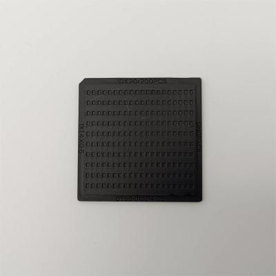 China Box Products High Cleanliness Waffle Pack Chip Trays For IC Packaging for sale