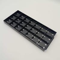 China Black PC JEDEC Matrix Tray 322.6x135.9x21mm for Electronic Component Storage for sale