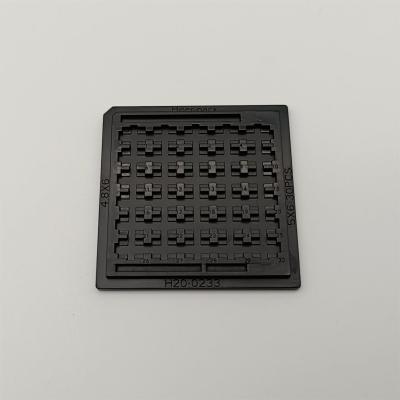 China Standard SGS ROHS Compliant Waffle Pack Trays For Optoelectronic Chips for sale
