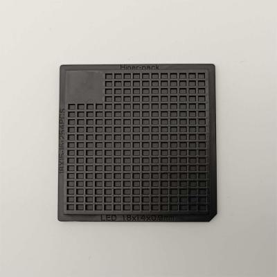 China PC Material Waffle Pack Chip Tray HN21131 50x50x4.5mm for LED Chips Packaging for sale