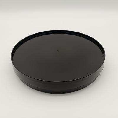 China 8 Inch 200mm Black ESD Wafer Jar with 0.9 Inner Height for Semiconductor Shipping and Storage for sale
