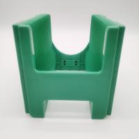 China Green PP Wafer Shipping Cassette 30 Slot 4.76mm Pitch for Semiconductor Wafer Transport for sale