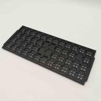 China 4x12 MPPO Black JEDEC Matrix Tray 322.6x135.9mm for Electronic Parts for sale