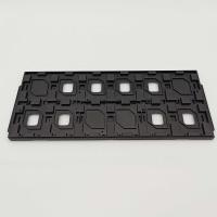 China Heat Resistant MPPO Black Matrix Tray 322.6x135.9x9.7mm for Electronic PCBA Parts for sale