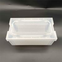 China Transparent Rectangle Wafer Carrier Box 3 Inch Wafer Cassette for sale
