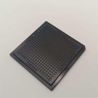 China Precision 2 Inch PC Waffle Pack Chip Tray 400 Pockets for Electronic Parts for sale