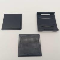 China Precision 2 Inch PC Waffle Pack Chip Tray 400 Pockets for Electronic Parts for sale