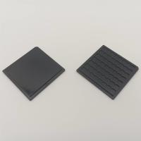 China Customized Black 2 Inch PC Waffle Pack 56PCS with Matching Lid for Semiconductor IC Tray for sale