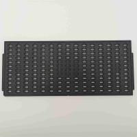 China MPPO Black JEDEC Standard Tray 322.6x135.9mm 0.76mm Flatness for Circuit Elements for sale