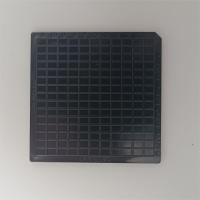 China Black Dustproof 2 Inch Waffle Pack Chip Tray For IC Storage for sale