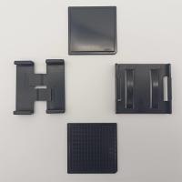 China Black Dustproof 2 Inch Waffle Pack Chip Tray 165 Cavities for IC Storage for sale