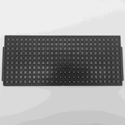 China Bga 9*7.5 Black Mppo Custom JEDEC Trays For Electronic Products for sale
