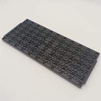 China High Temperature JEDEC Matrix Tray 322.6x135.9mm for IC Component Packaging for sale