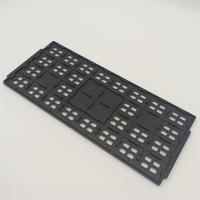 China Black ESD JEDEC Matrix Tray HN22045 322.6x135.9mm 32 Cavities for IC Packaging for sale