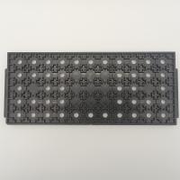 China Custom JEDEC Matrix Tray Black Conductive ESD Component Tray 322.6x135.9mm 55 Pockets for sale