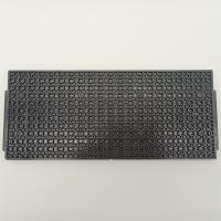 China Customized JEDEC Matrix Tray 220 Cavities ISO 9001 Black PES Electronic Component Packaging for sale