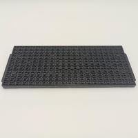 China Customized JEDEC Matrix Tray 220 Cavities ISO 9001 Black PES Electronic Component Packaging for sale