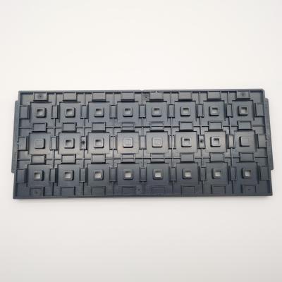 China IC Packaging BGA IC Type JEDEC IC Trays Black MPPO PPE ABS PEI IDP Material for sale