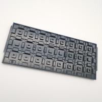 China JEDEC IC Trays 322.6x136mm Black MPPO for BGA QFP QFN Packaging for sale