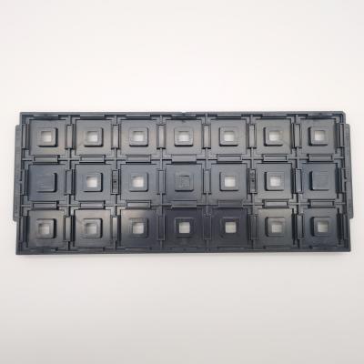 China JEDEC QFP IC Trays 322.6x136mm ESD Safe Matrix Trays for Semiconductor Packaging for sale
