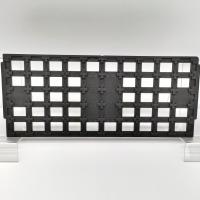 China JEDEC Standard Custom Tray 322.6x135.9x7.62mm ESD Conductive Stackable for IC Handling for sale