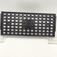 China Custom Black Conductive ESD JEDEC Matrix Tray 322.6x135.9mm for IC Device Storage for sale