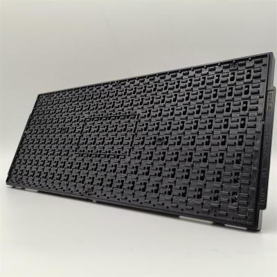 China ESD Factory Circuits  QFP QFN  Plastic Molded Electronic Parts Packaging Tray for sale