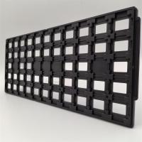 China Anti-static JEDEC Matrix Tray 55 Compartments for IC Chip Memory Storage for sale