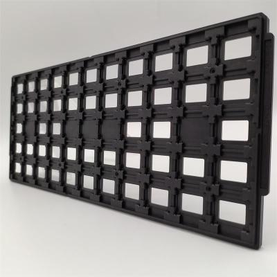 China Anti-static JEDEC Matrix Tray 55 Compartments for IC Chip Memory Storage for sale