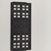 China Temperature Resistant Hard ESD Tray for PCB Reusable Anti Static 7.62mm IC Chip Tray for sale