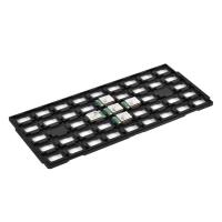 China Recycled ESD Custom JEDEC Trays for BGA Chips - 12×12×1.8mm Cavity Size with High Temperature Resistance up to 150°C for sale
