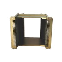 China 6-inch Metal Wafer Carrier Cassette - 7075 Aluminum, 200-400°C Heat Resistant, 177×170×142.5mm for sale