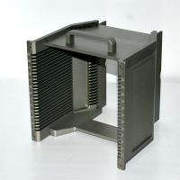 China 8-Inch 25 Slot Aluminum Alloy Wafer Cassette 221×218×219.3mm for Semiconductor Processing for sale