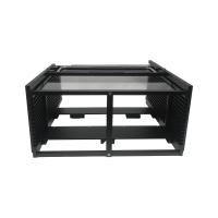 China 12-Inch 13-Slot Metal Wafer Carrier with 6061 Aluminum Construction and 6.34mm Slot Spacing for sale