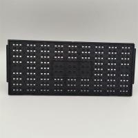 China ESD Black Chip Die BGA QFN Packaging Tray 322.6x135.9x7.62mm for Optoelectronic Devices for sale
