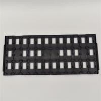 China Stackable JEDEC IC Trays 322.6x135.9mm Black BGA QFP for Automation Equipment for sale