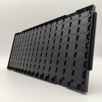 China JEDEC Design Tray Pocket Size 11.93x16.5x4.34mm for MEMS Device MPPO PPE ABS PEI for sale