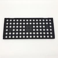 China JEDEC Standard Black High Temperature IC Tray 322.6x135.9mm 84 Cavities for sale