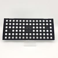 China JEDEC Standard Black High Temperature IC Tray 322.6x135.9mm 84 Cavities for sale