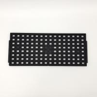 China Black JEDEC Tray for BGA ICs 322.6x135.9mm 128PCS Matrix 8x16 Standard Design for sale