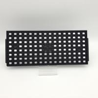 China Black JEDEC Tray for BGA ICs 322.6x135.9mm 128PCS Matrix 8x16 Standard Design for sale