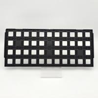 China Custom Black High Temperature JEDEC Trays for IC Packaging PPE Raw Material 322.6x135.9x7.62mm for sale
