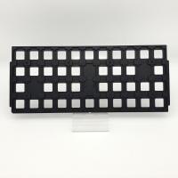 China Custom Black High Temperature JEDEC Trays for IC Packaging PPE Raw Material 322.6x135.9x7.62mm for sale