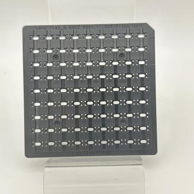 China Customizable ESD IC Chip Tray 81 Cells 101.6x101.6mm RoHS Compliant for sale