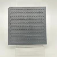 China IC Chip Tray Waffle Pack 101.57x101.57mm 180 Pockets for Semiconductor Storage and Transport for sale